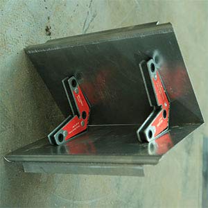 LISHUAI Dual-use Welding magnet,Neodymium Magnetic Corner Squares,Twin Pack