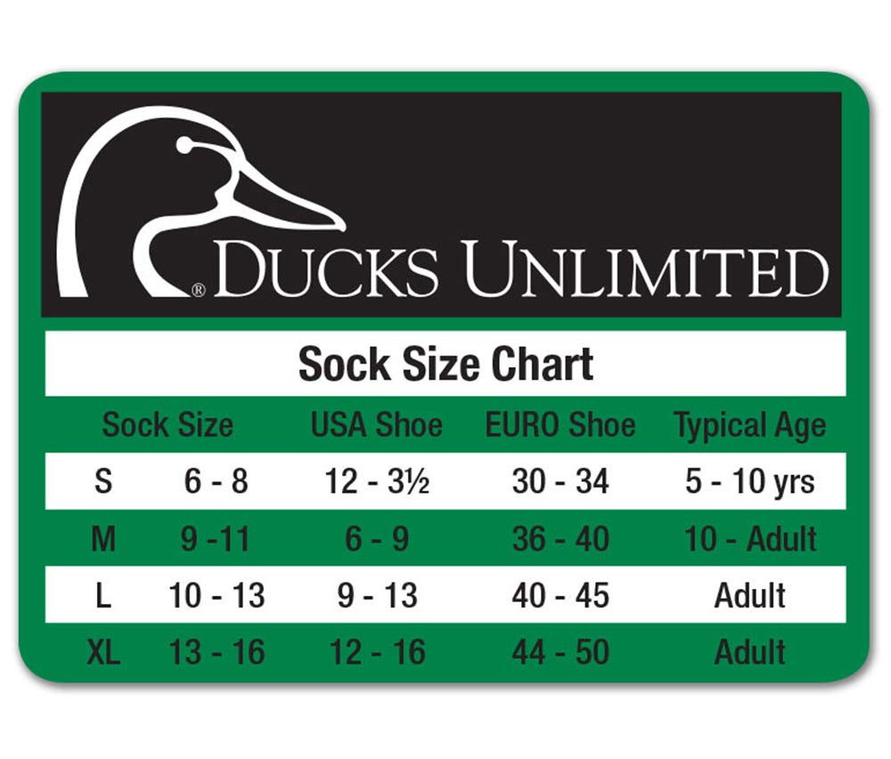 Ducks Unlimited Men's Wool Blend Wader Socks, Tan, Large
