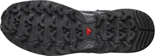 Salomon Men's X Ultra Pioneer Climasalomon Waterproof Climbing Shoe, Black/Magnet/Monument, 12