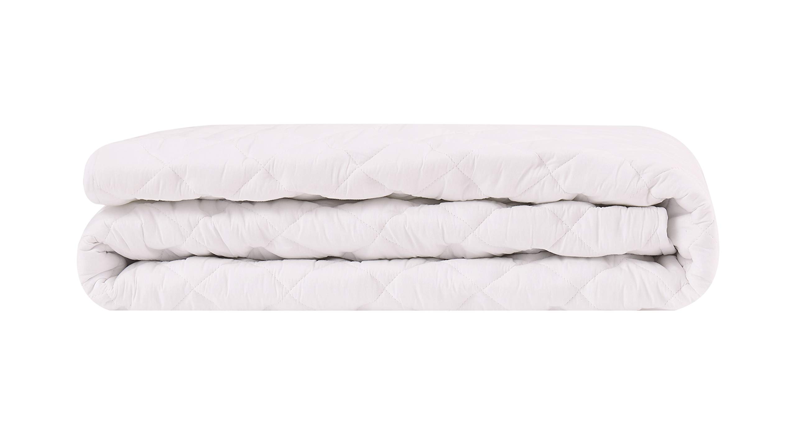 Truly Calm Home for Health - Silver Cool Collection - Queen Mattress Pad (60" x 80") - Antimicrobial Treatment,White