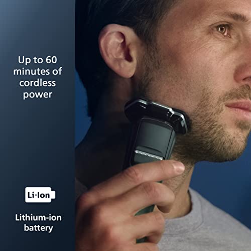 Philips Norelco Shaver 7200, Rechargeable Wet & Dry Electric Shaver with SenseIQ Technology and Pop-up Trimmer S7887/82