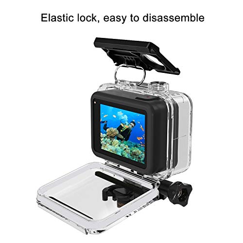 Electronics Mart Underwater Waterproof Camera Housing for GoPro HERO8 60M Depth Diving Case Protective Shell for Scuba Diving Snorkel for GoPro Hero 8