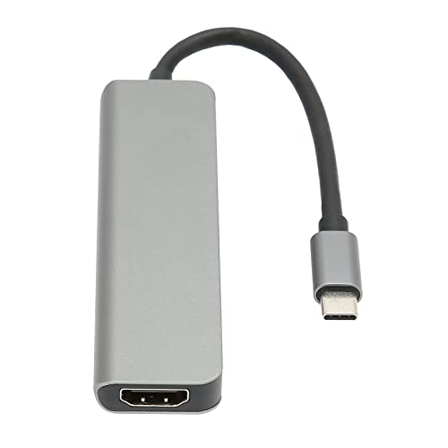 Usb C Dock, 5Gbps Aluminum Alloy PD Fast Charging USB C Hub USB3.0 Spee for Office for Keyboard for U Disk