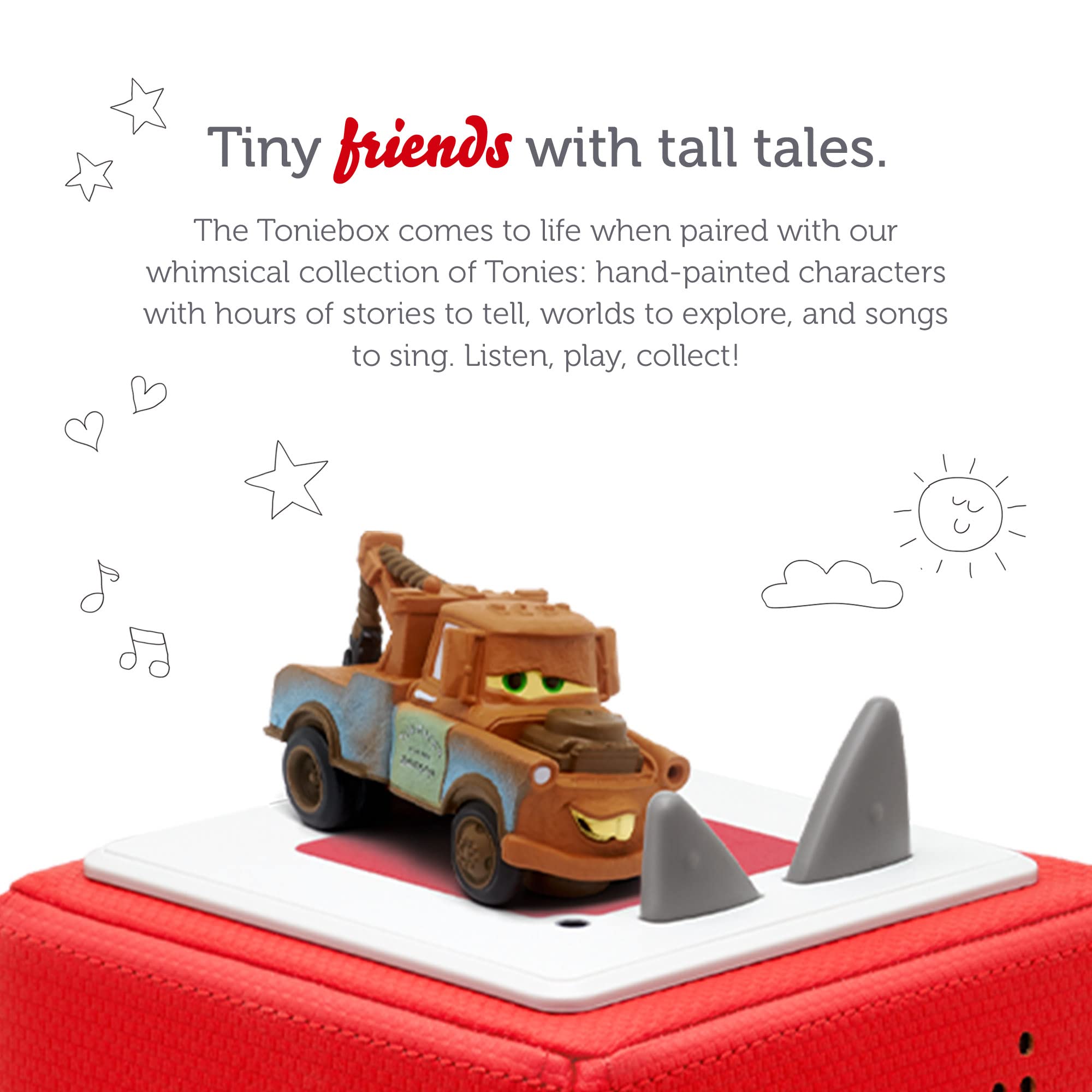 Tonies Mater Audio Play Character from Disney and Pixar's Cars 2