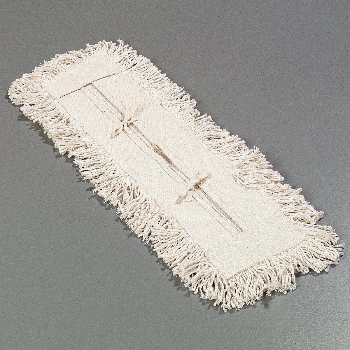 SPARTA Flo-Pac Dust Mop Tie Back for Cleaning, 24 X 5 Inches, Tan, (Pack of 12)