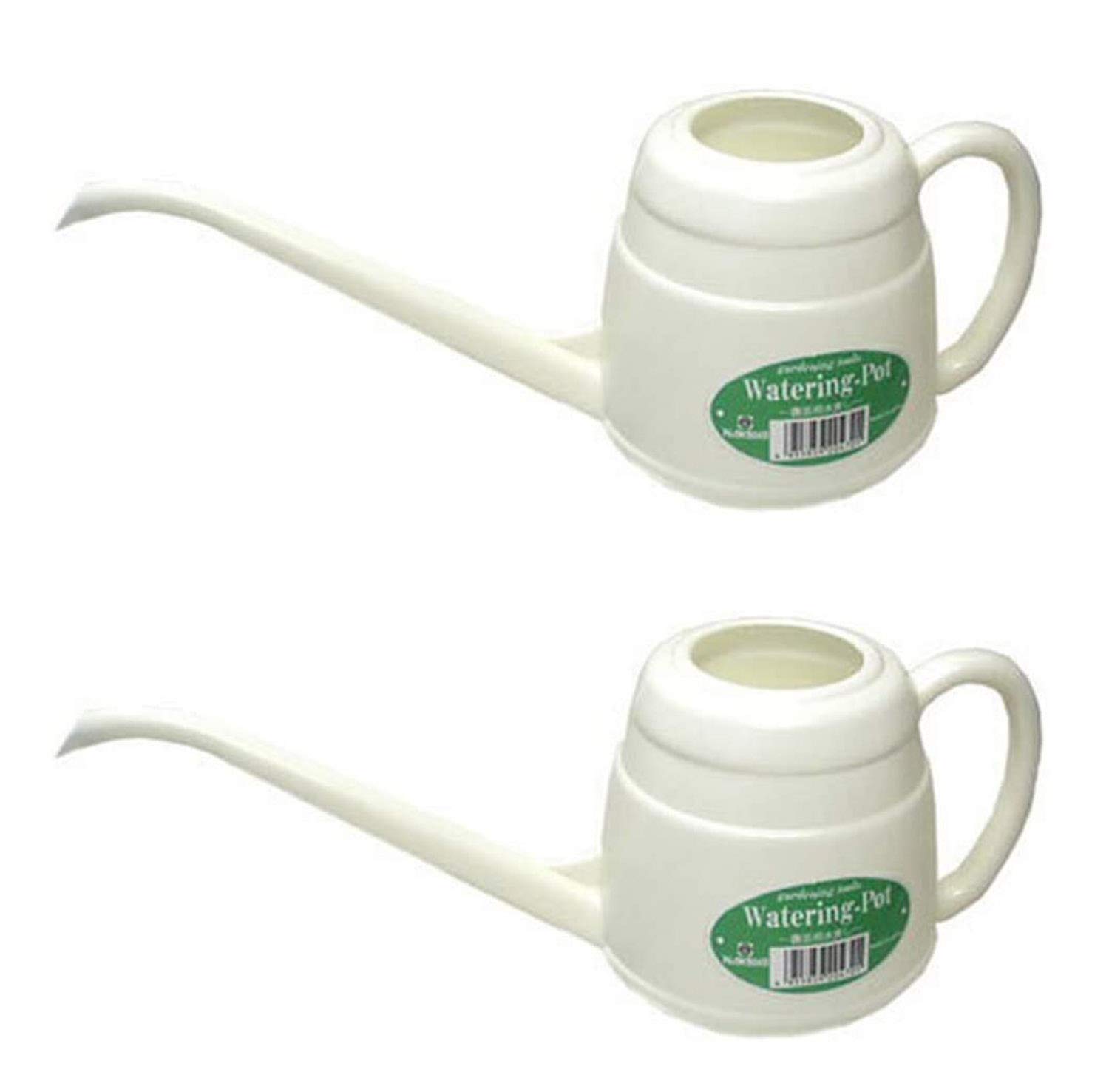 JapanBargain 1942, Japanese Long Spout Water Can for Bonsai Succulents Cactus Rosettes Indoor Outdoor Plants Control Flow Made in Japan, 850 ml, 2 Pack