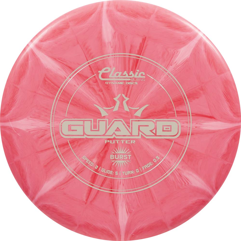 Dynamic Discs Classic Blend Burst Guard Putter Golf Disc [Colors May Vary] - 173-176g