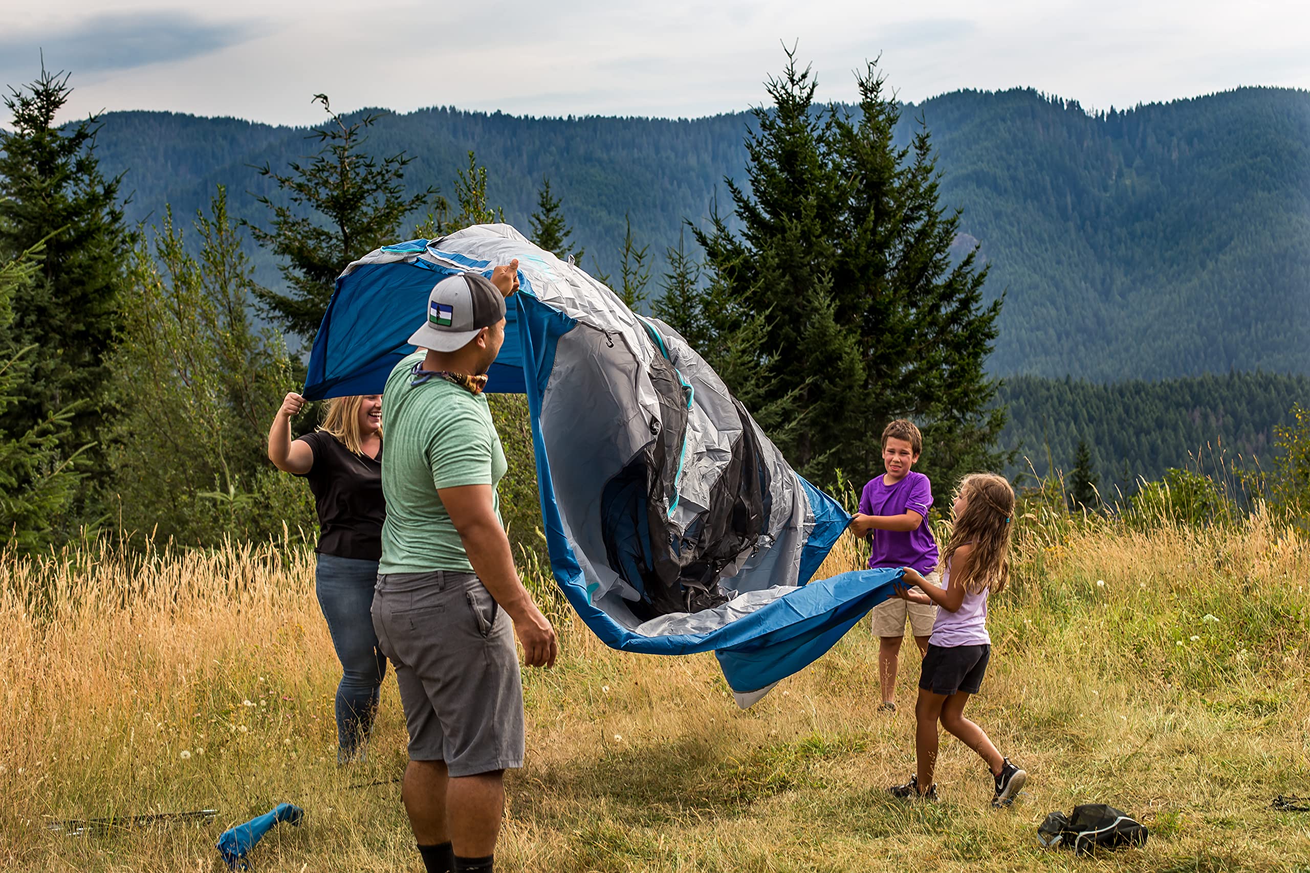 Eureka! Tetragon NX 3-Season Family and Car Camping Tent (4 Person)