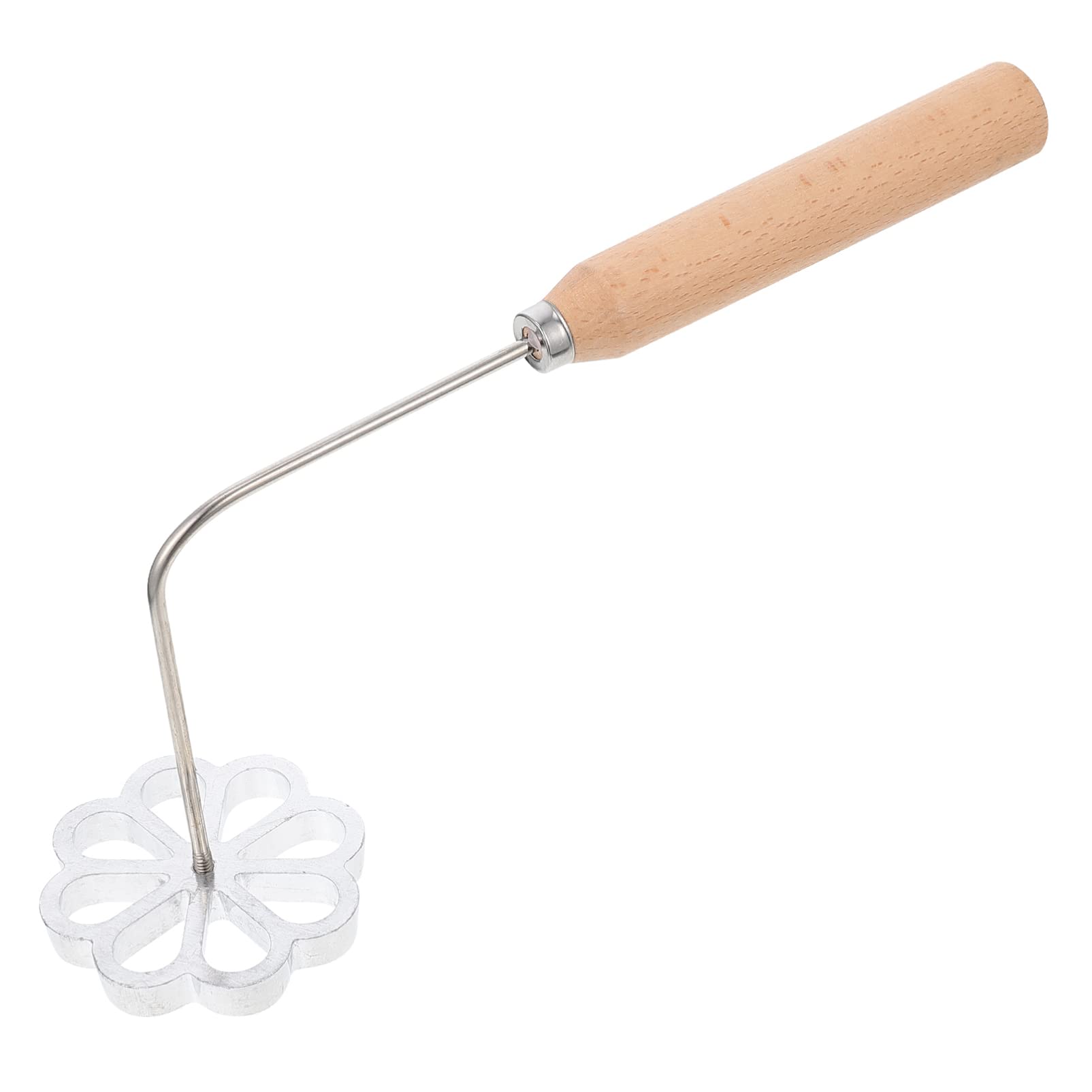 Healeved Pretzel Cookie Cutter Bunuelos with Handle Waffle Molds Rosettes Molds Funnel Cake Ring Bunuelo Maker Cookie Bunuelos Tool for Kitchen Baking Cooking Flower Aluminum Bunuelera