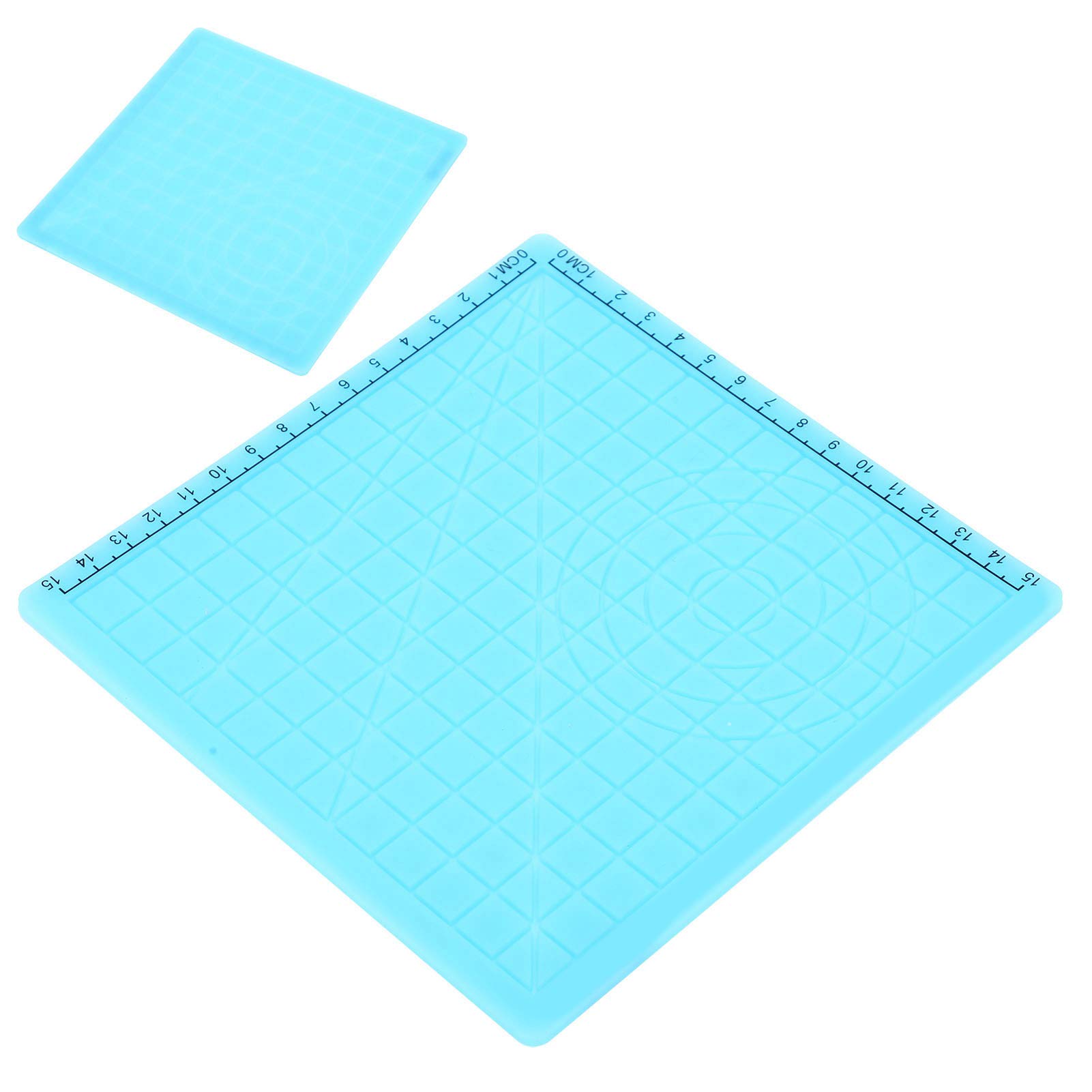 YILUFA Printing Pen Drawing Template Pad Printing Pen Silicone Design Mat Accessory A Type,Material Silicone,6.7 X 6.7 X 0.1in,