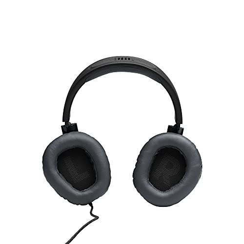JBL Quantum 100 - Wired Over-Ear Gaming Headphones - Black (Renewed)