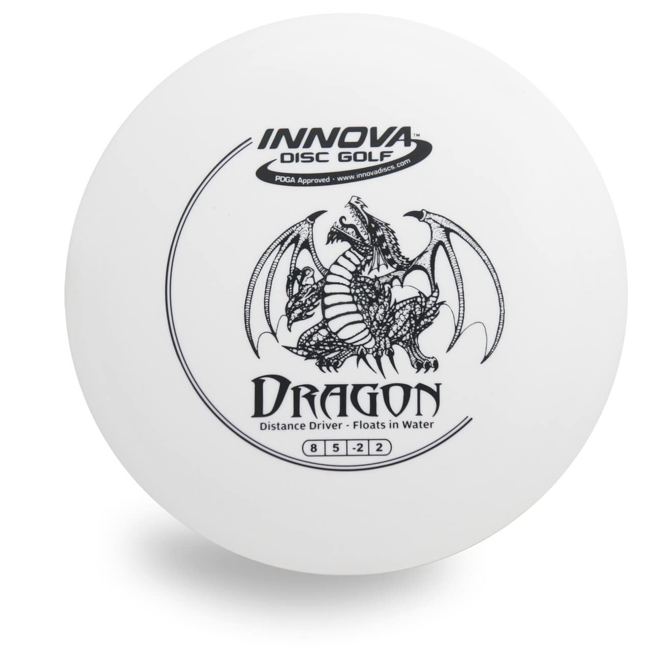 Innova Dragon (DX) Floater Driver Golf Disc, Floats in Water, Pick Color [Stamp & Exact Color May Vary] Light Pink