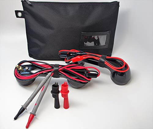 Loop Check Phones Electrician Continuity Test Phone Fox & Hound Cable Continuity Phone Tracer Probe Tone Set Electrician Phone Electrical Tester JE002-BM