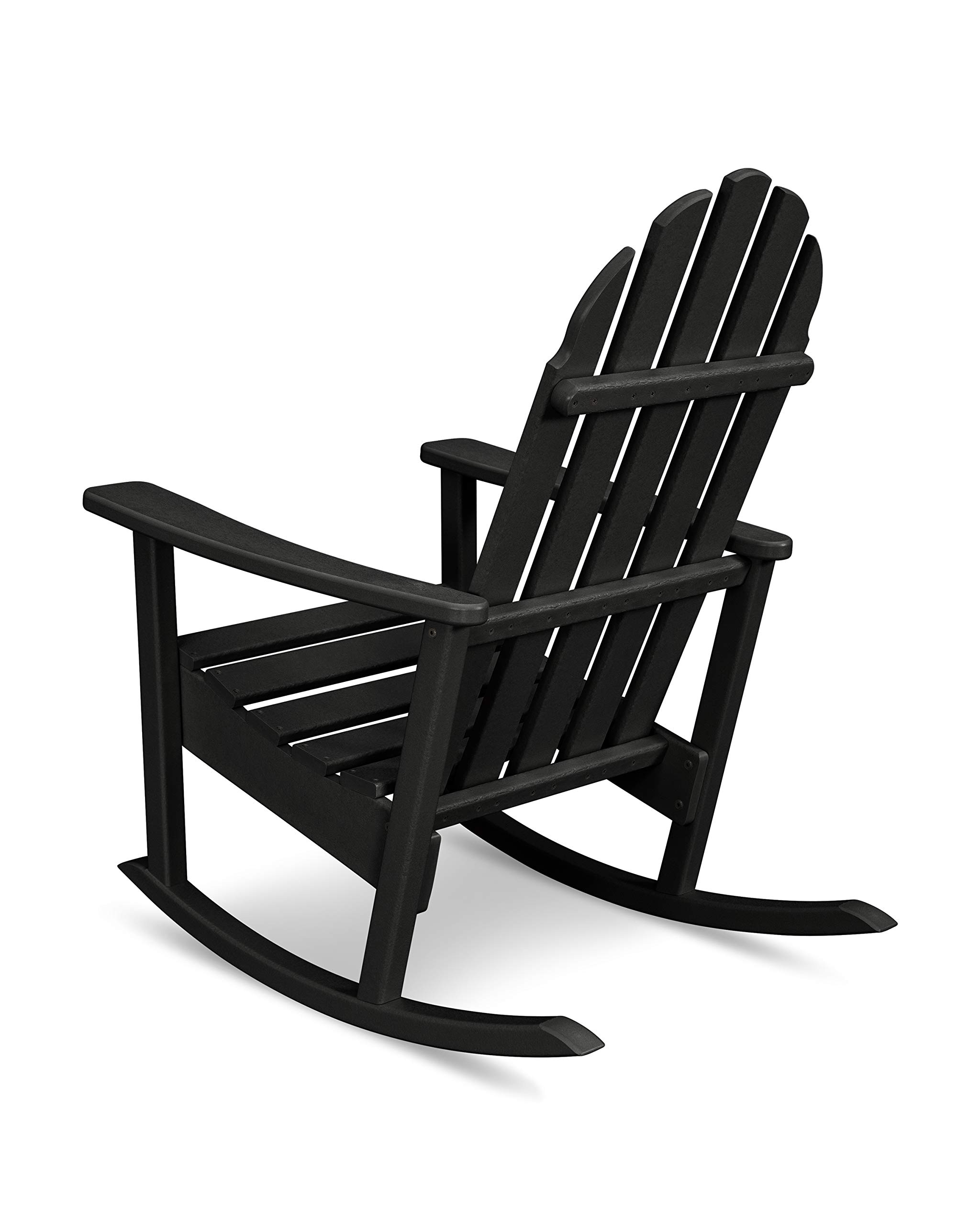Trex Outdoor Furniture⢠Cape Cod Adirondack Rocking Chair in Charcoal Black