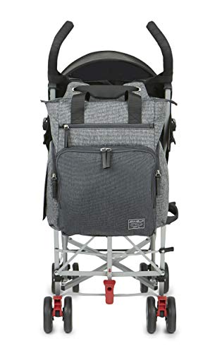 Eddie Bauer Departure Hybrid Diaper Bag, Grey