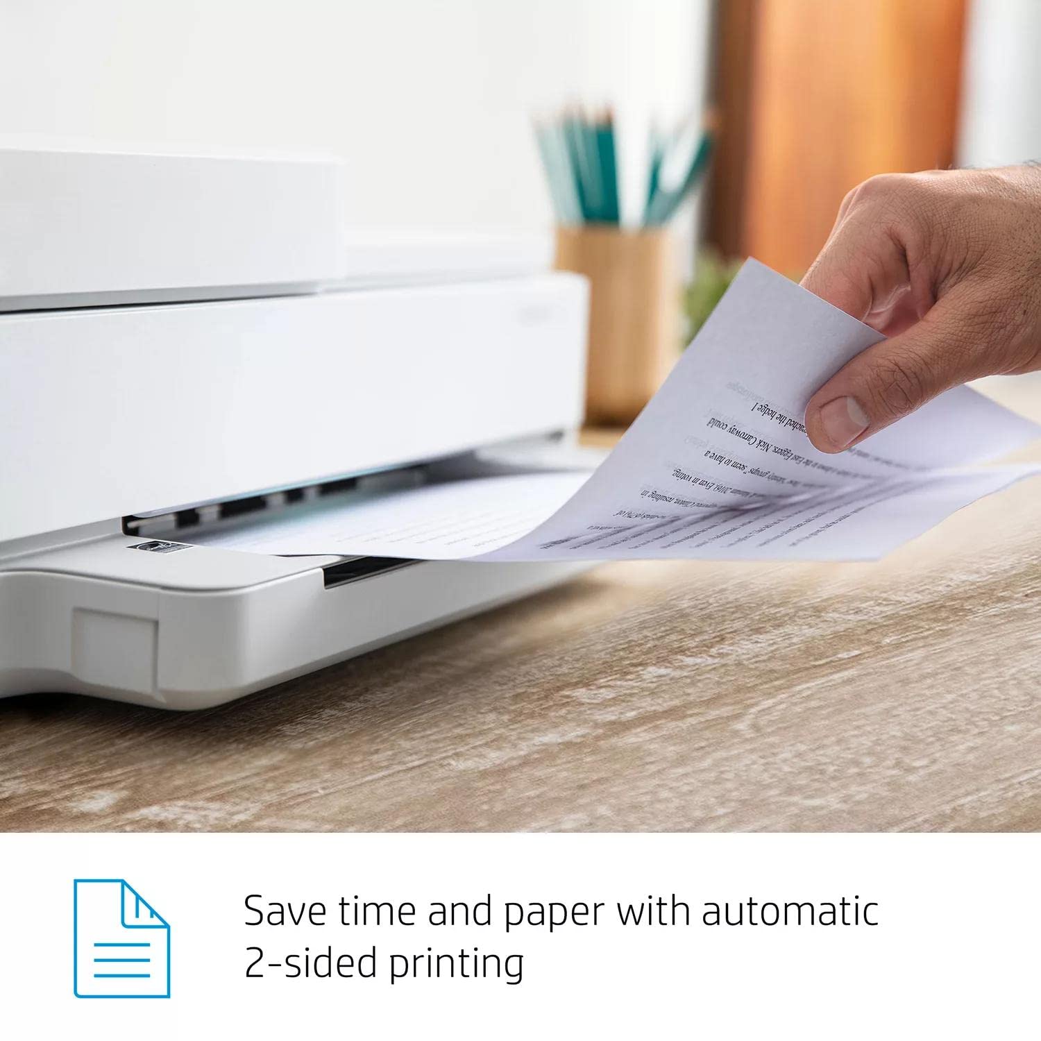 HP Envy 64 58e All-in-One Wireless Color Inkjet Printer for Home Office - Print Copy Scan - 10 ppm, 4800 x 1200 dpi, Borderless Auto 2-Sided Printing, 35-Sheet ADF
