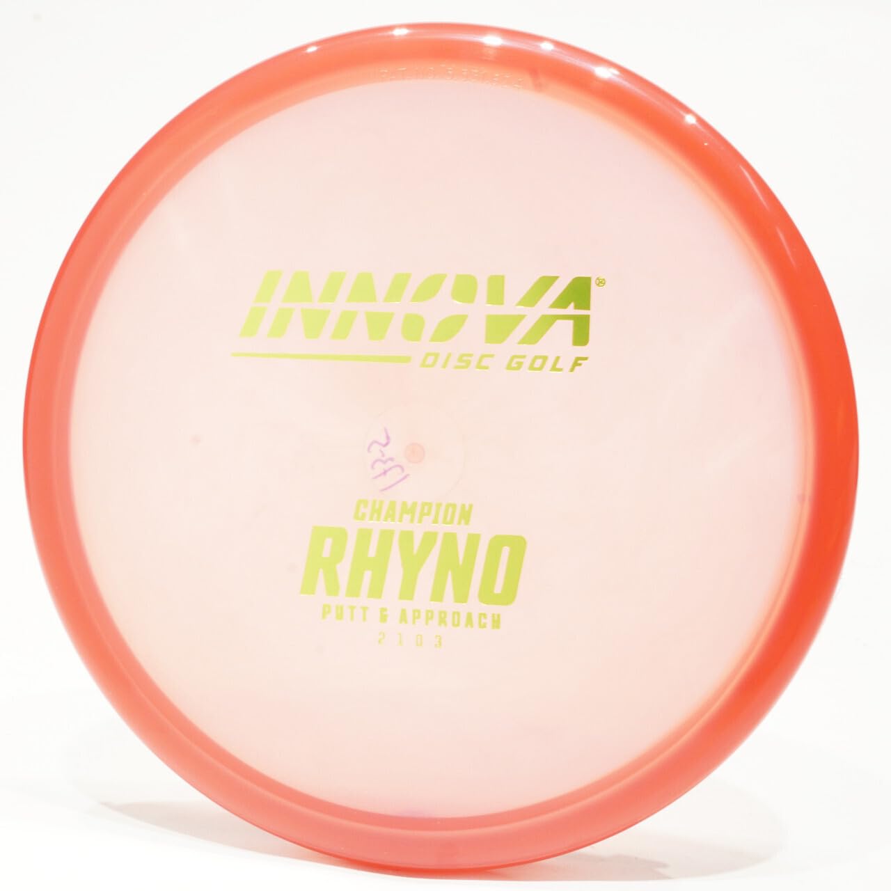 Innova Rhyno (Champion) Rancho Mold Putter & Approach Golf Disc, Pick Weight/Color [Stamp & Exact Color May Vary] Blue 173-175 Grams