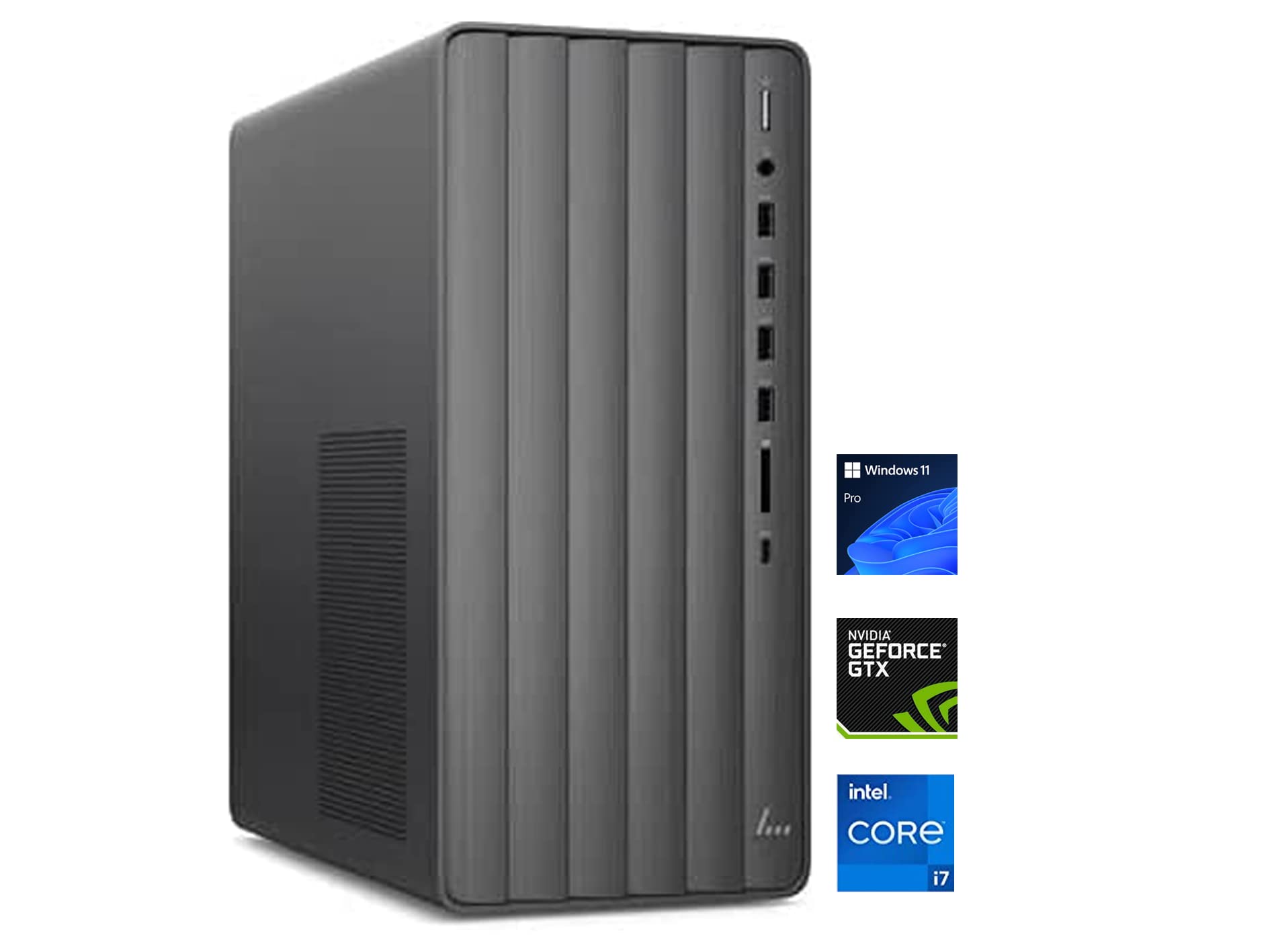 HP Envy Business Desktop, 11th Gen Intel Core i7-11700F, Windows 11 Pro, 2TB SSD, 64GB RAM, RJ-45, HDMI, Wi-Fi 6, Bluetooth, GeForce GTX 1660 Super, PCS