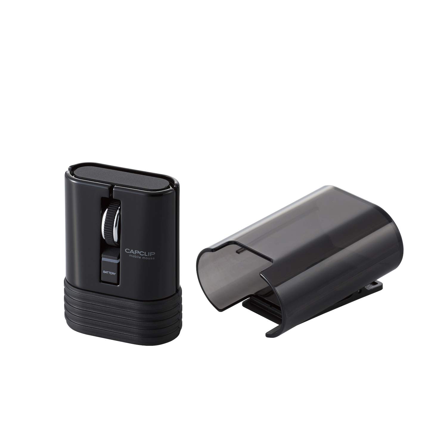 ELECOM Bluetooth Mouse Rechargeble, Clippable, Silent, Quiet Click, 4 Button for iPad, Laptop PC and Mac Small Size, Black (M-CC2BRSBK-US)
