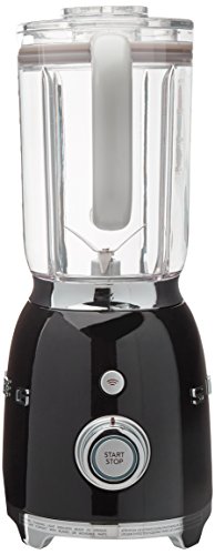 Smeg BLF01BLUS 50's Retro Style Aesthetic Blender (600 W Motor), Black