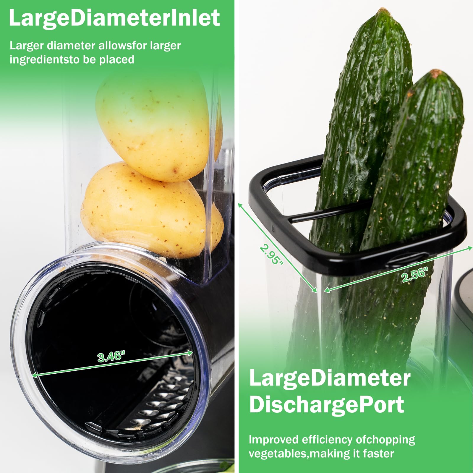 Electric Cheese Grater Vegetable Slicer 250W Professional Electric Food Vegetable Grater Shredder Nuts Grinder Salad Maker Machine Mandoline Slicer for Kitchen with 5 Interchangeable Blades