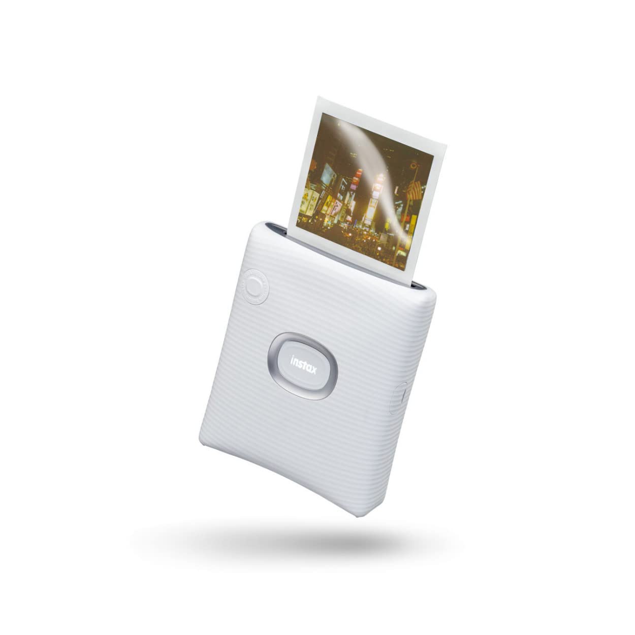 Fujifilm Instax Square Link Wide Instant Printer (White) Bundle with Instax Camera Film Kit and Square Film Twin Pack (3 Items)