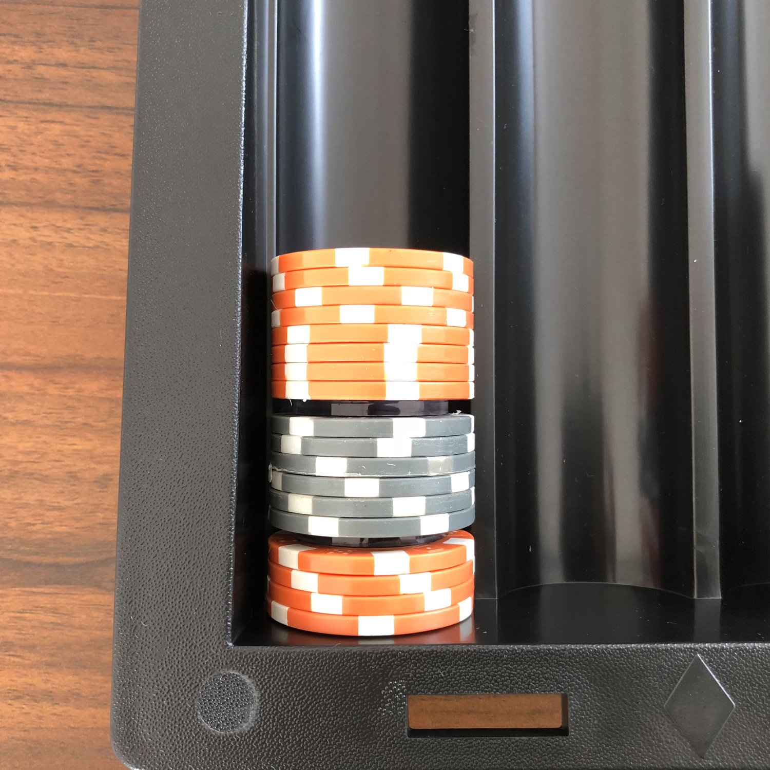 Yuanhe Clear Acrylic Poker Chip Spacers (50pcs per lot) ¡