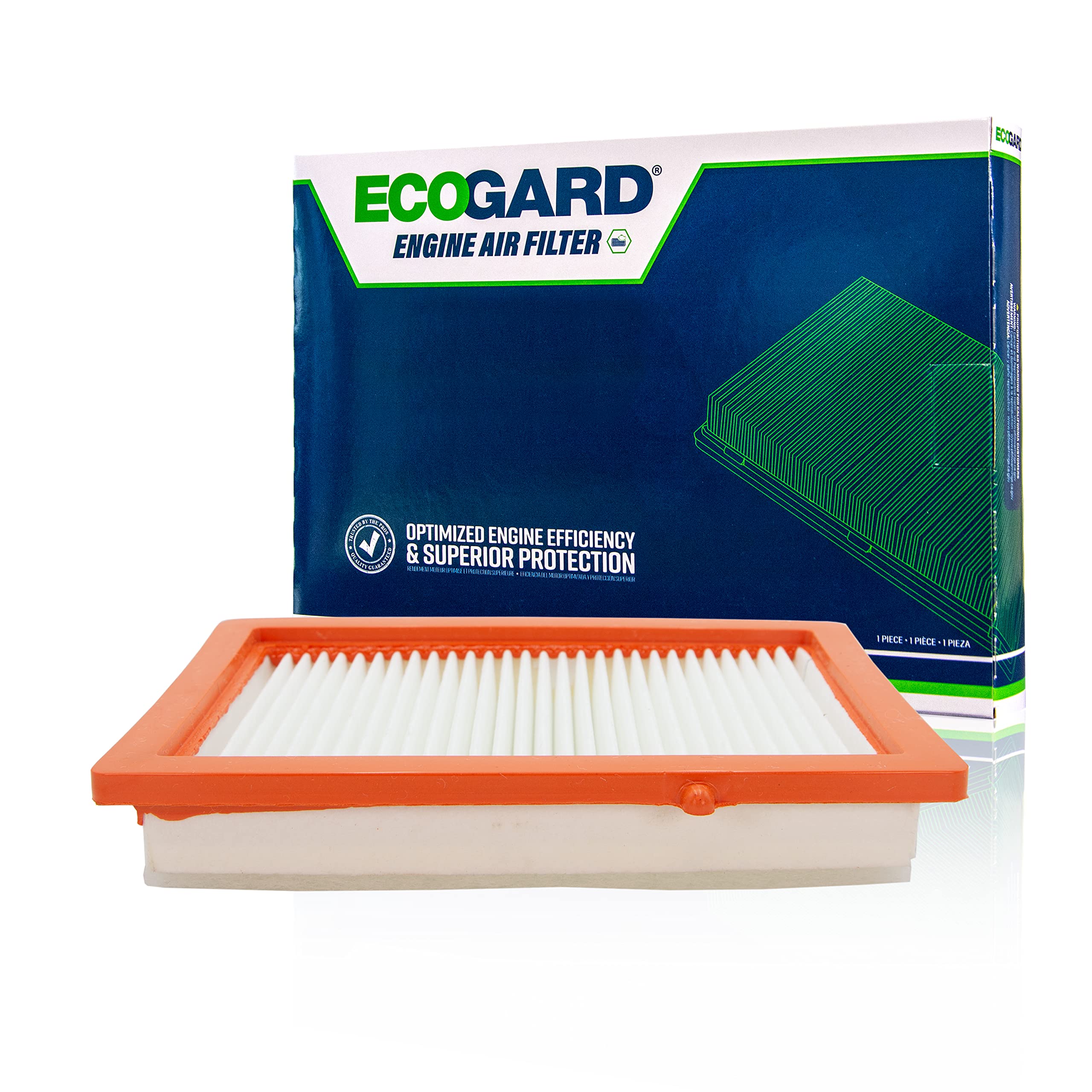 ECOGARD XA10645 Premium Engine Air Filter Fits Chevrolet Equinox 1.5L 2018-2022, Equinox 2.0L 2018-2020, Equinox 1.6L DIESEL 2018-2019 | GMC Terrain 1.5L 2018-2022, Terrain 2.0L 2018-2020