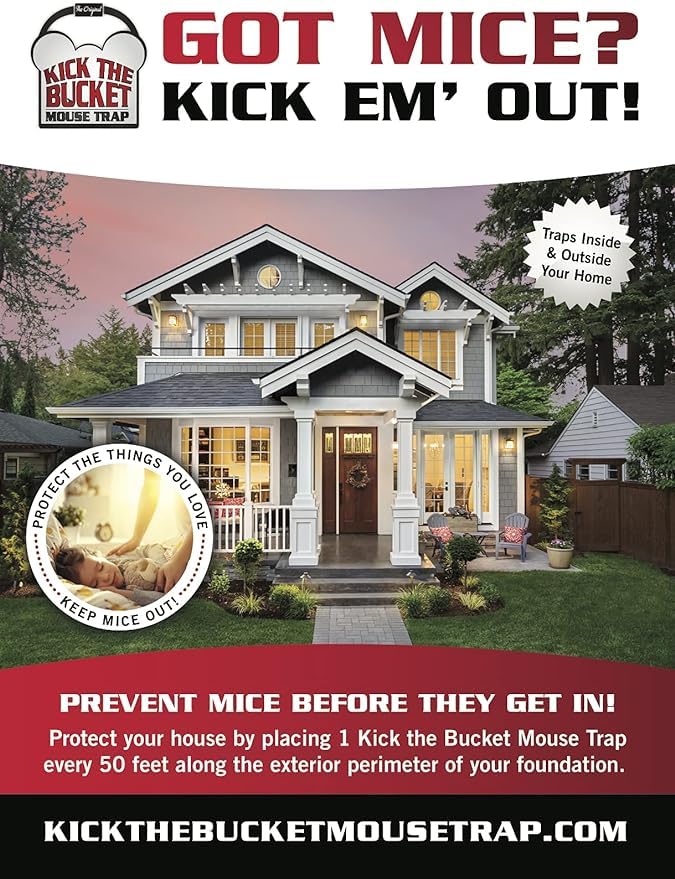 Kick the Bucket Mouse Trap PRO