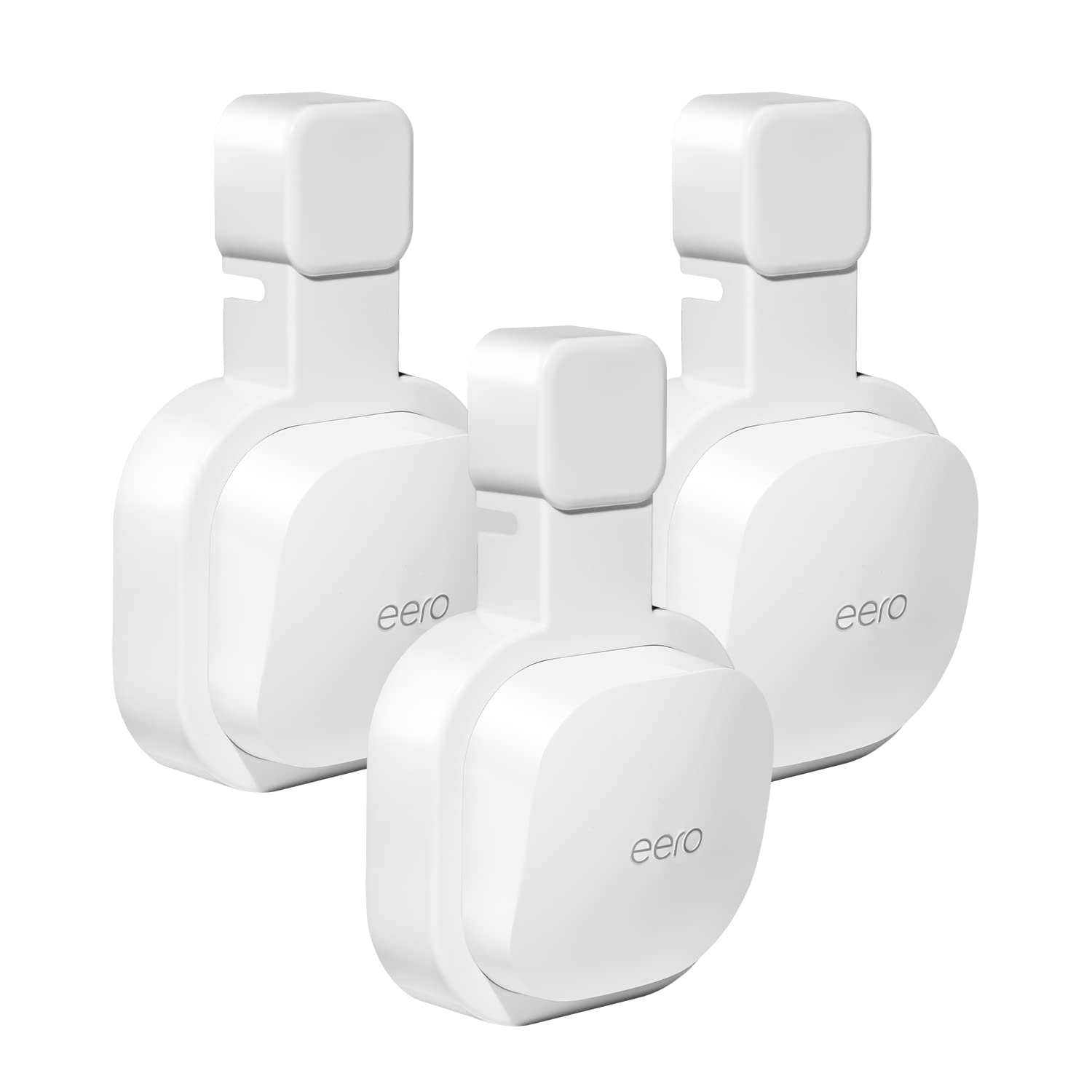 Wall Mount ONLY for eero 6 Dual-Band mesh WiFi System, eero 6 Wall Mount, Outlet Wall Mount for eero 6 Router and Extender (1)