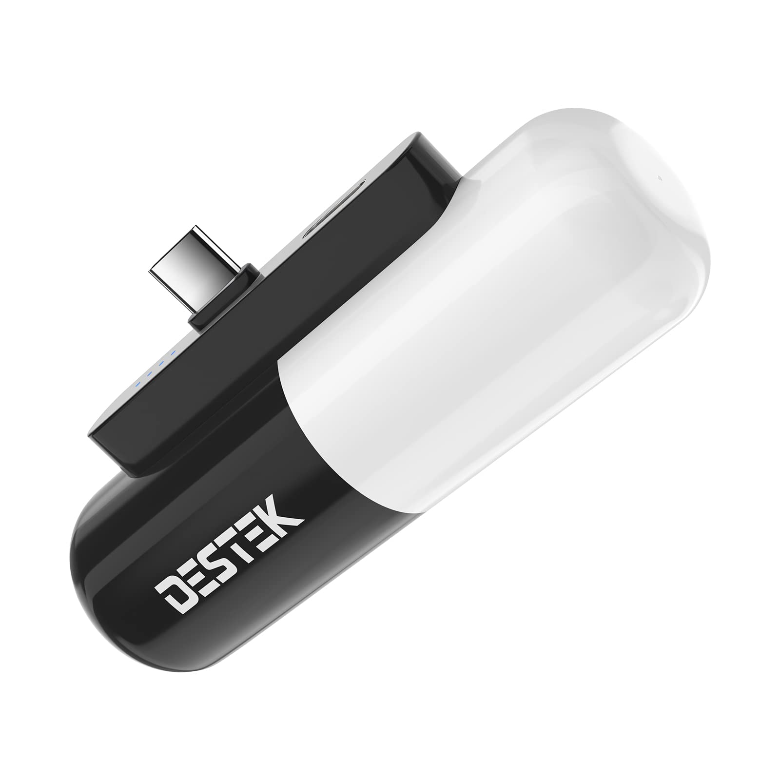 DESTEK 4500mAh & 5V/2A Fast Charging Battery Pack Compatible with Oculus/Meta Quest 1/2/Pro, Extra 2hrs Playtime, Battery Extender Compatible with Elite Strap, VR Accessories