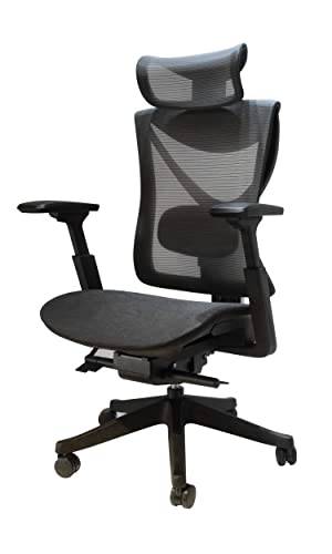 Ergonomic Office Chair High Back Mesh Computer Chair with Lumbar Support and Adjustable Headrest