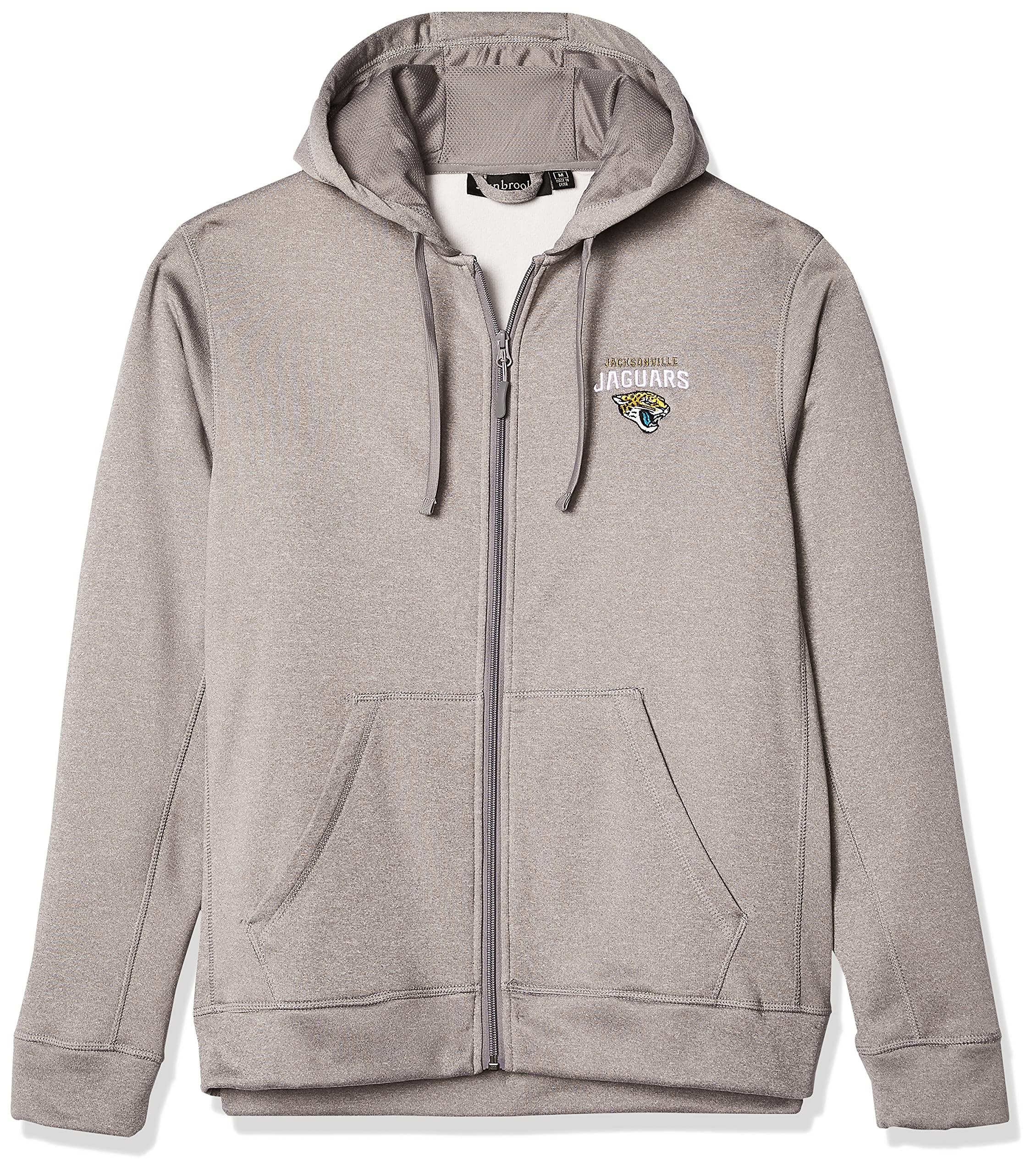 dunbrooke NFL Dallas Cowboys Trophy Tech Fleece Full Zip Hoodie, 4X-Large, Grey