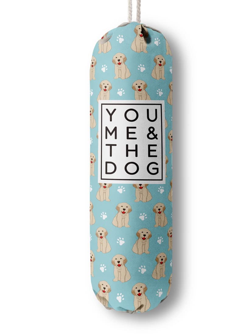 Grocery Bags Holder Organizer For Shopping Bags,Wall Mount Plastic Bags Storage Container Dispensers, Pet Lovers Home Kitchen Gifts For Women, Family, Friends, Dog Mom, Dog Dad(Labrador Retriever)