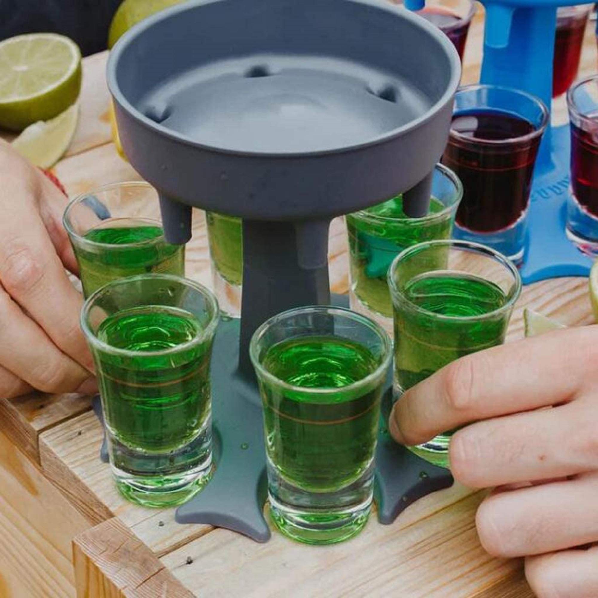 Generic 12 Pack heavy base Acrylic Plastic Shot Glasses, Unbreakable shot glass Perfect for Shot Dspenser, Bars, Parties, All Liquor, Cocktails & Family Game Night, (Capacity 1.2 oz Clear 12 Pack)