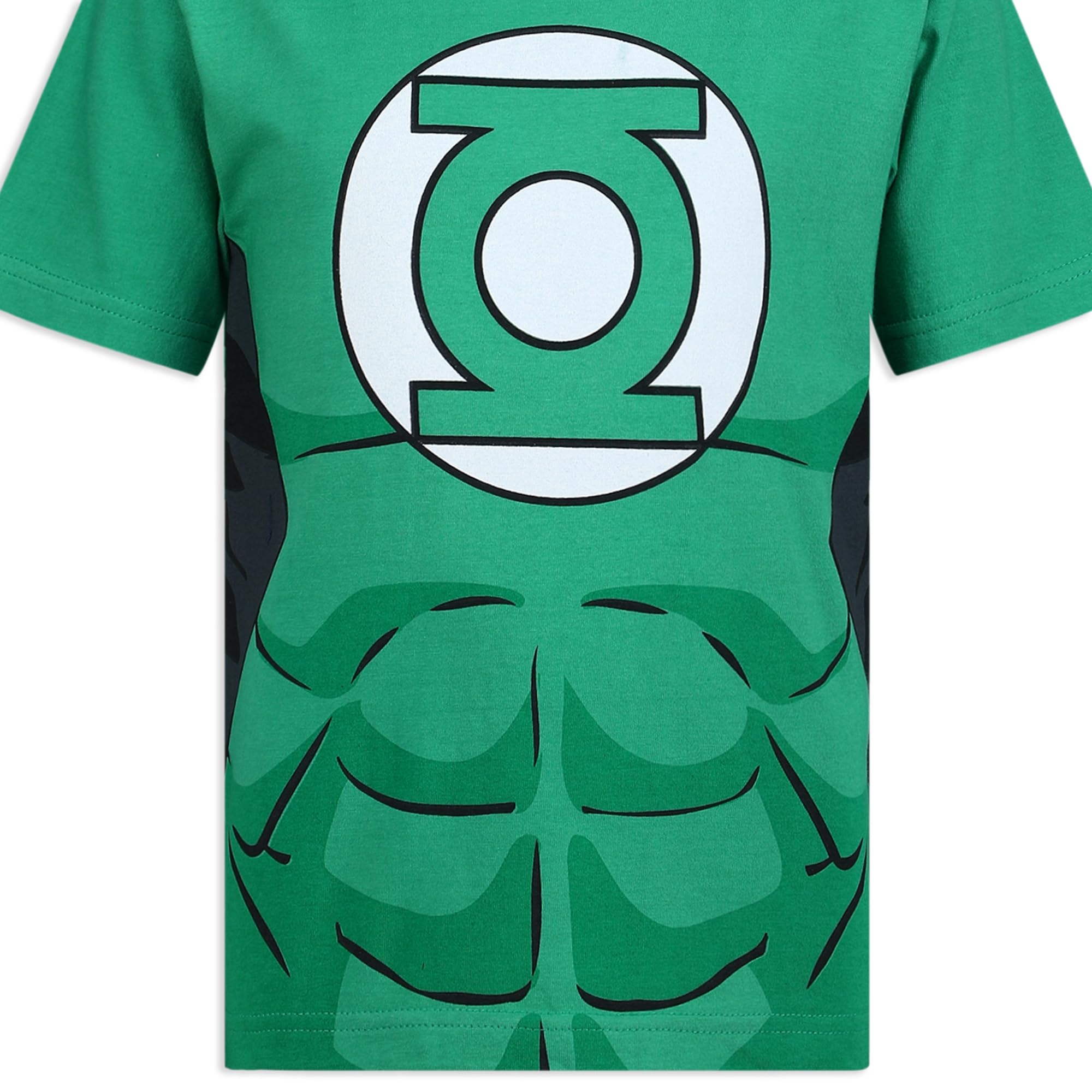 DC Comics Justice League Boys’ 4 Pack T-Shirts for Toddler and Little Kids– Blue/Red/Green/Gray
