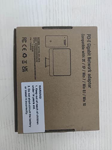EDUP Gigabit Ethernet PCI Express PCI-E Network Card 10/100/1000Mbps RJ45 LAN Adapter Converter for Desktop PC