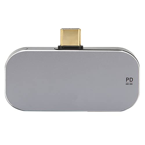 USB C Docking Station, 3 in 1 USB C to MiniDP Adapter 3 in 1 USB C Hub USB C to MiniDP Converter for Laptop for Tablet for Mobile Phone