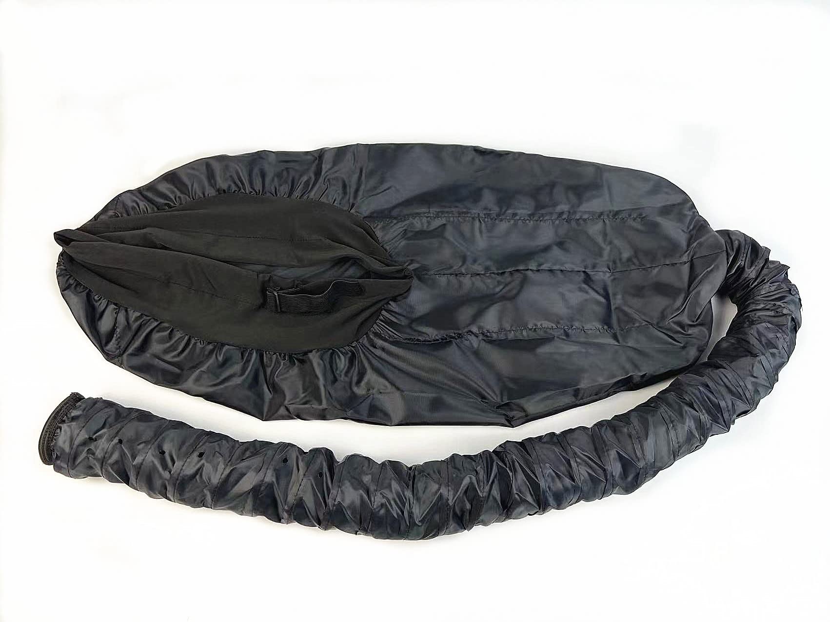 IrisCargo Waterproof Hair Dryer Hood with Stretchable Hose and Headband - Ideal for Travel and Styling