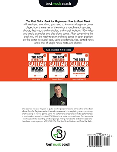The Best Guitar Book for Beginners: How to Read Music 1