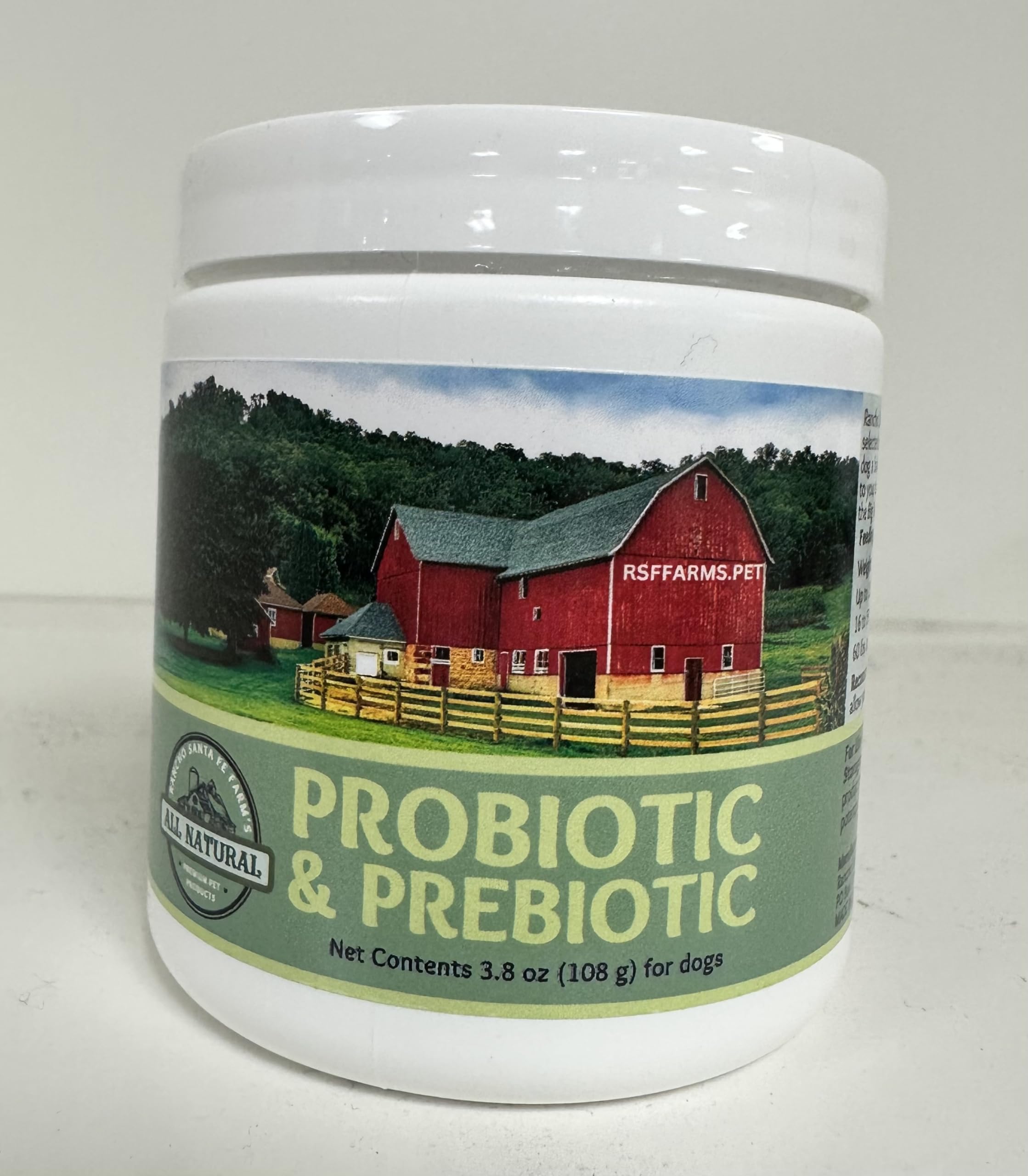 Rancho Santa Fe Farm's Probiotic and prebiotic Powder