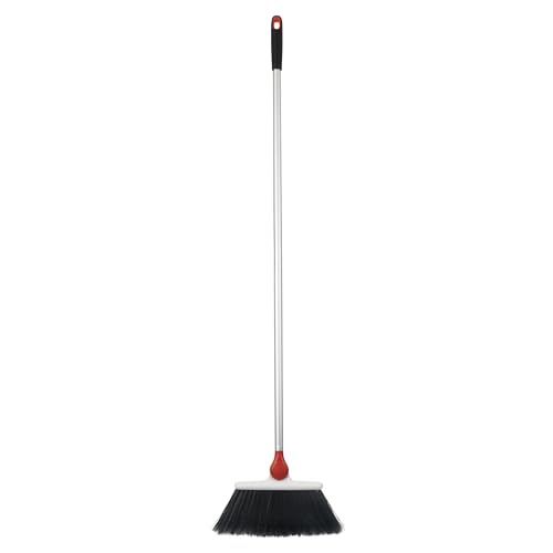 OXO Good Grips Any Angle Broom,Silver,1 EA