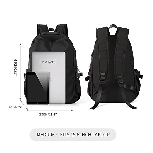 SEEKSOP Laptop Backpack for Men Work Business Backpack for Women Knapsack Computer Bags Fit 15.6" Laptop