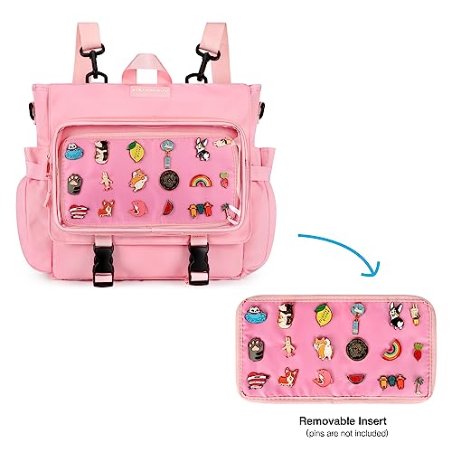 STEAMEDBUN Kawaii Backpack for School,Cute Backpack for Teen Girls,Aesthetic Ita Backpack with Insert