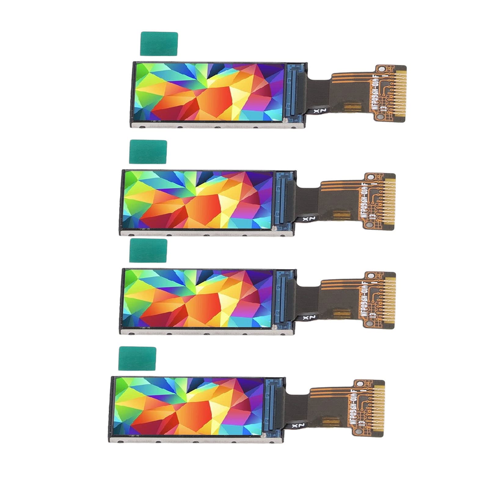 IPS Display Screen, 0.96in TFT Screen 4PCS 80x160 Resolution for STM32 Controller Board