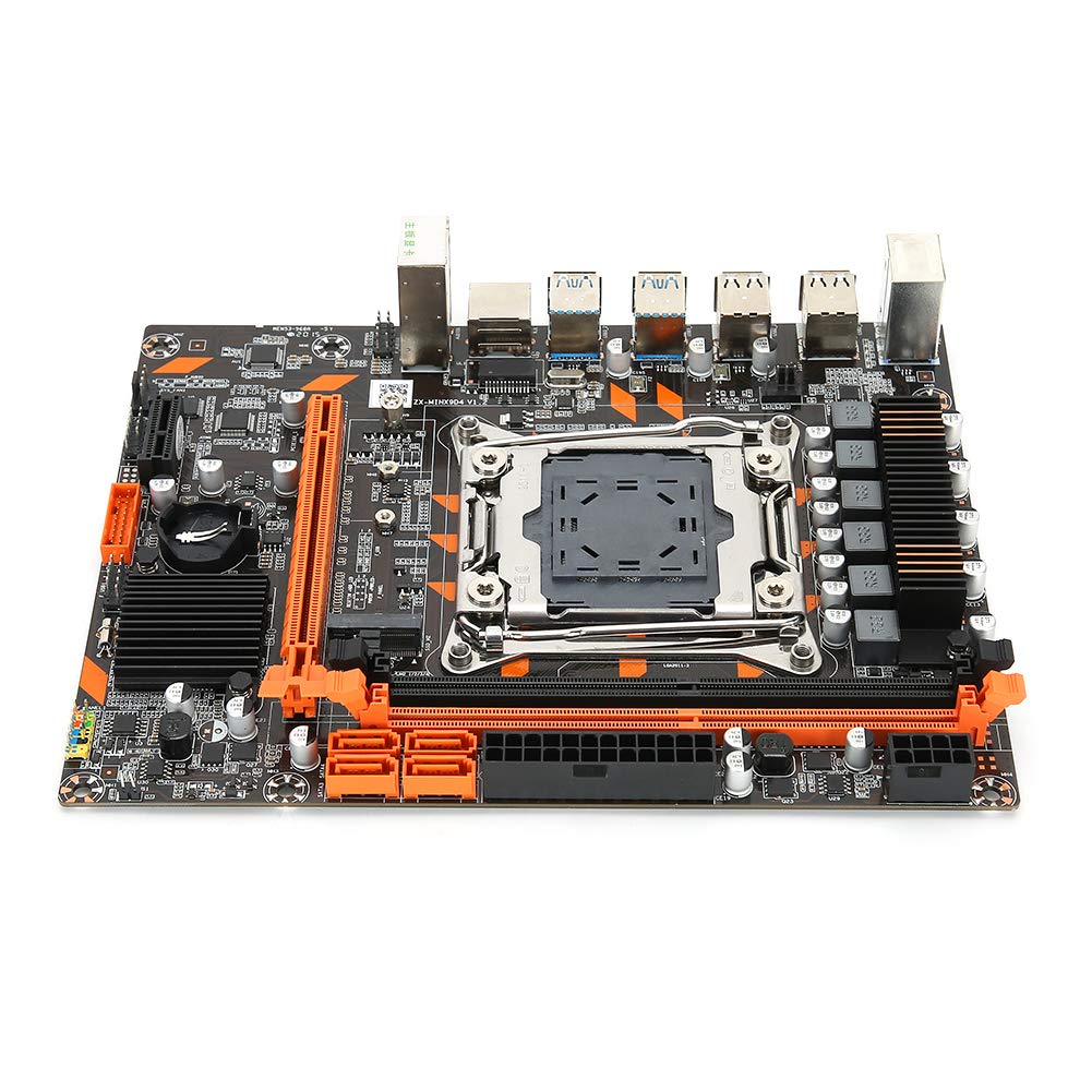 DDR4 Dual Channel Computer Motherboard USB3.0 for Gigabit Networks Cards LGA 2011‑3 Pin E5 Supports M.2 Hard Disk Port