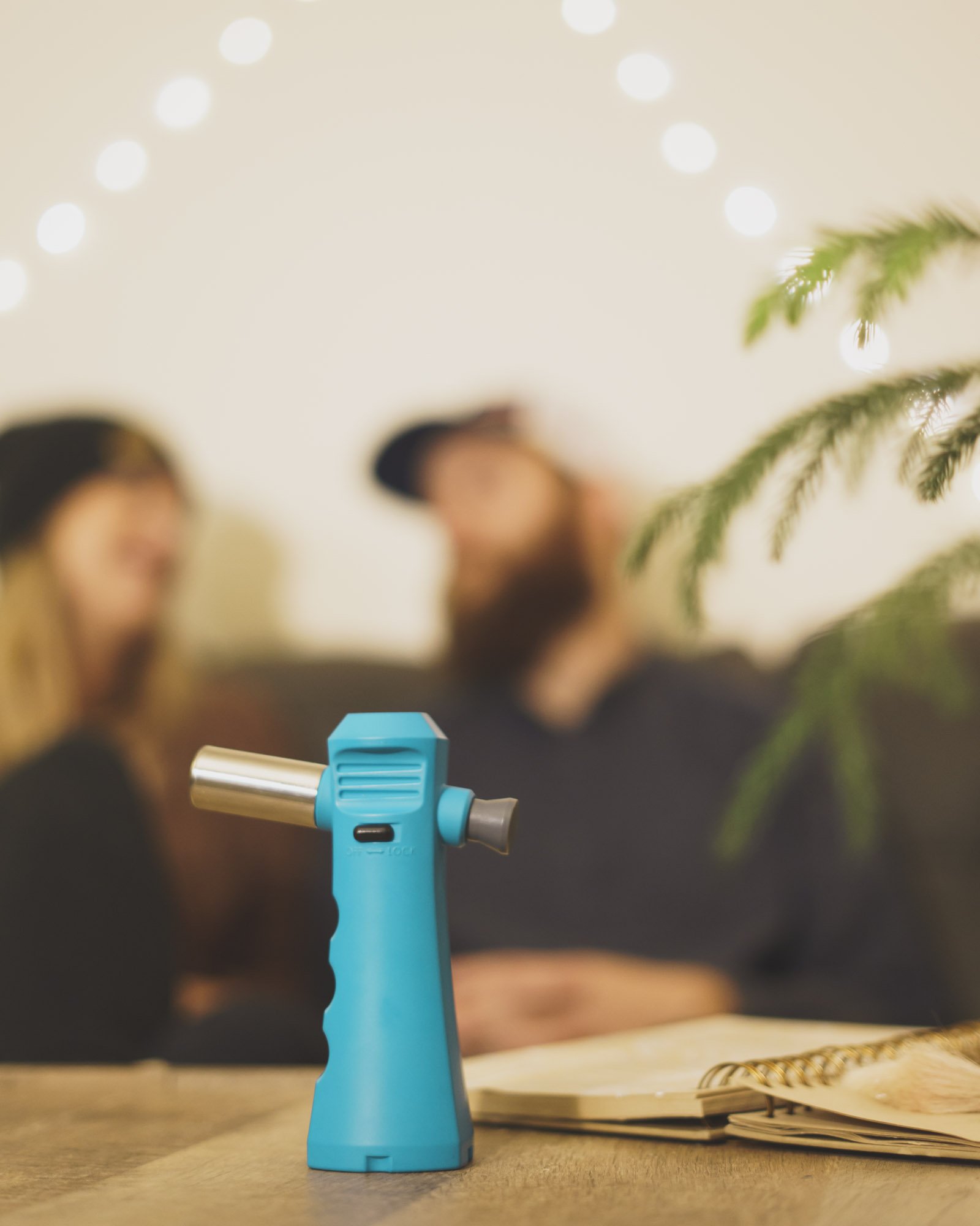 FLARE Micro Butane Torch | Refillable Cooking Kitchen Blow Torch With Lock & Adjustable Flame | Designed To Match Decor & Lifestyle For Personal Use From Creme Brulee To Camping