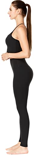 Sunzel Workout Leggings for Women, Squat Proof High Waisted Yoga Pants 4 Way Stretch, Buttery Soft (Black, L)
