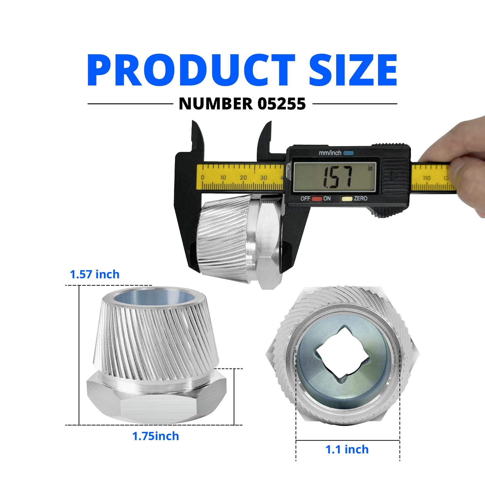 Tub Drain Removal Extractor Tool Remove The 1.5 inch Old, Broken, Stubborn and Rusted Drain Tub Bathtub Removers( 05255 1.5" )