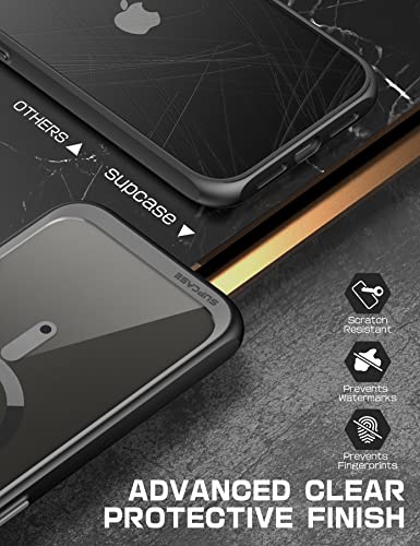 SUPCASE Unicorn Beetle Mag Series Case for iPhone 14 Pro Max 2022 (6.7 Inches) Slim Mobile Phone Case Clear Case Premium Protective Back Cover Compatible with MagSafe (Black)